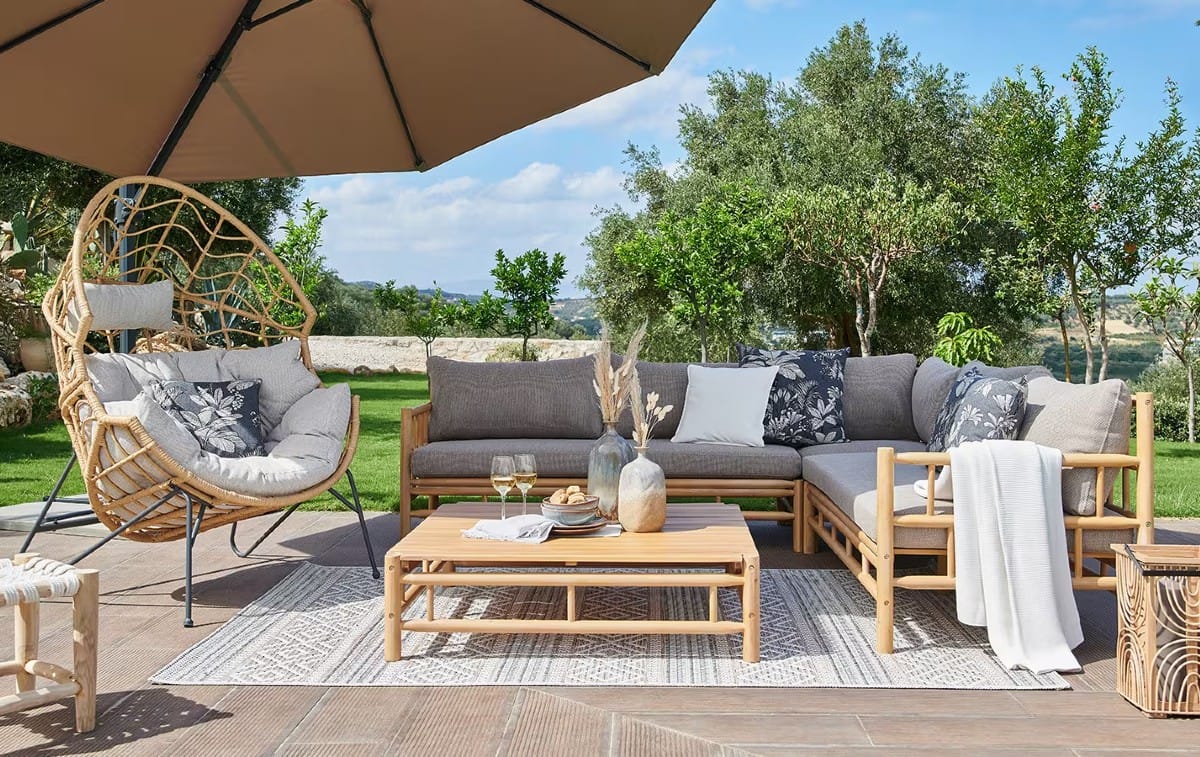 Boho‑patio uteplats – Få mega trend stilen – Inredningsvis
