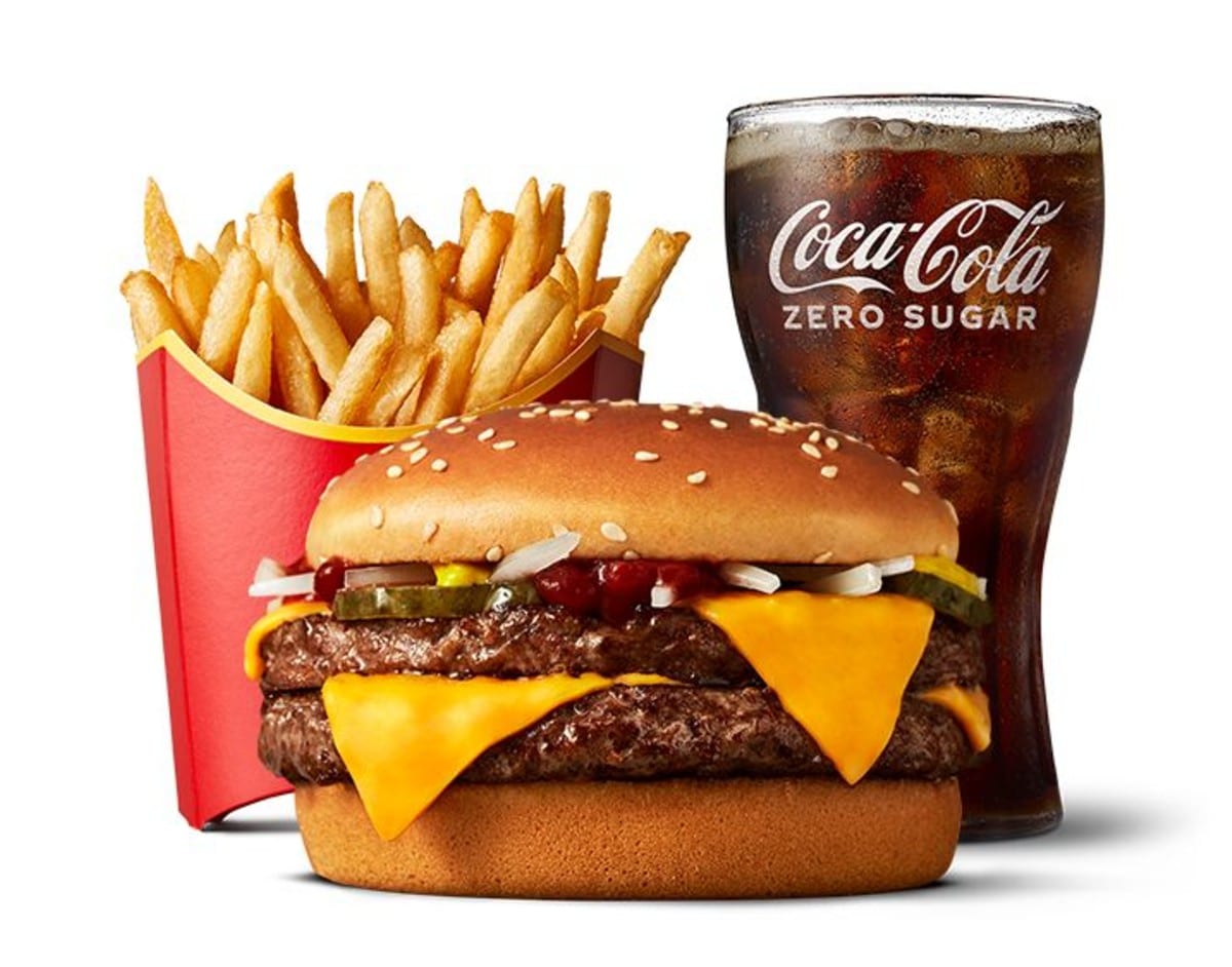 McDonalds Meny 2024 - Synad i sömmarna